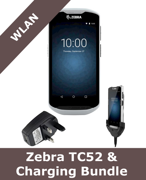 Zebra TC52 TC520K-1PEZU4P-A6 & charging bundle | Smart Print and Labelling